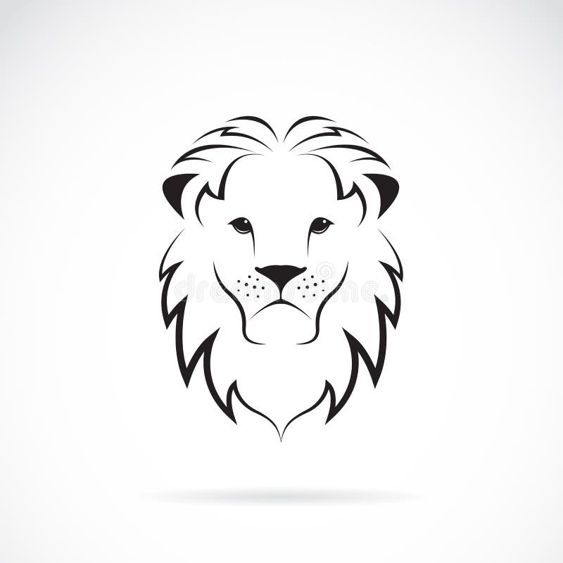 Leones Aislados Cabeza, Ejemplo Del Vector Perfil Del ` S Del León ...