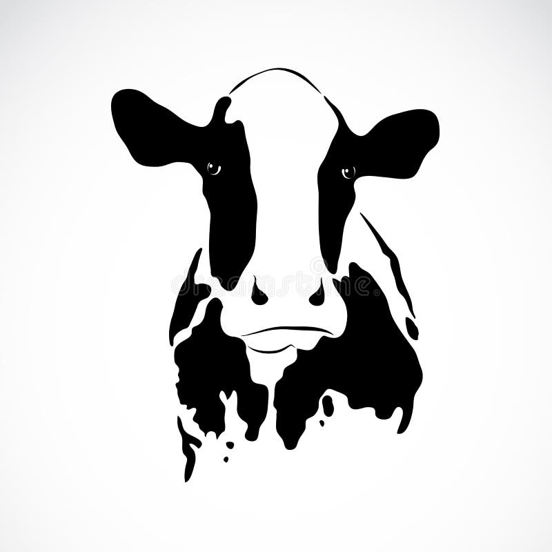 Imagen Del Vector De Una Vaca Ilustración del Vector - Ilustración de ...