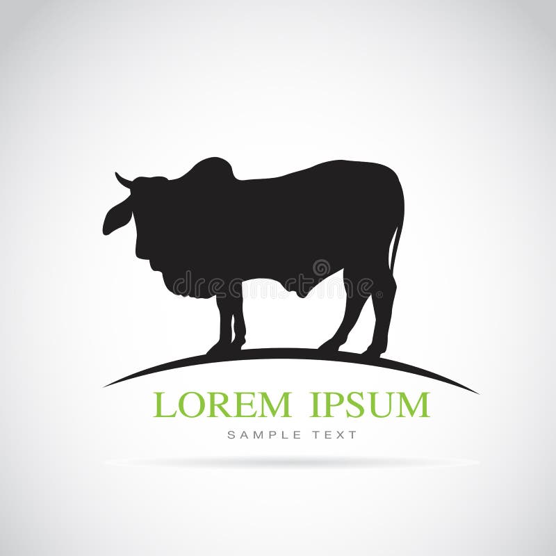 Imagen Del Vector De Una Vaca Ilustración del Vector - Ilustración de ...