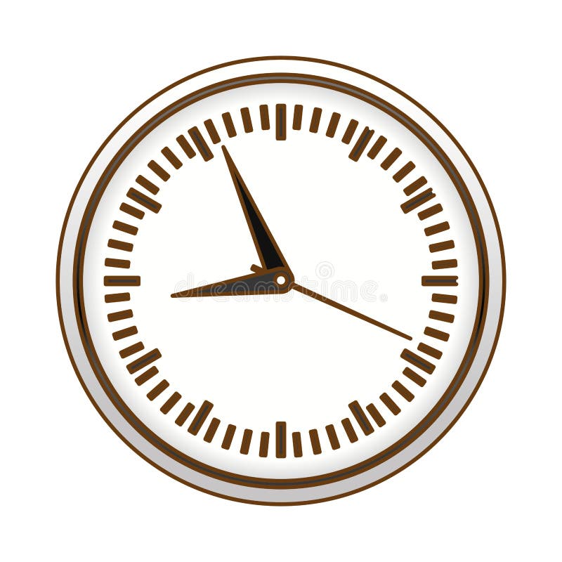 Imagen Gris Del Icono Del Reloj De Pared Stock de ilustración ...