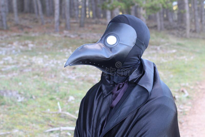 Imagen Horrorosa Con Cuervo Humano Imagen de archivo - Imagen de ...