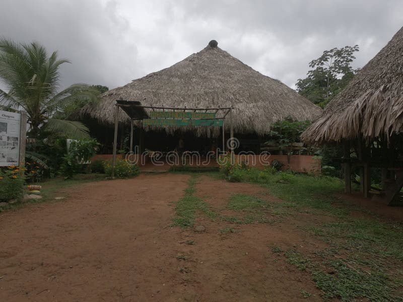 Imagen Rural De Embera Village Panama Imagen de archivo - Imagen de ...