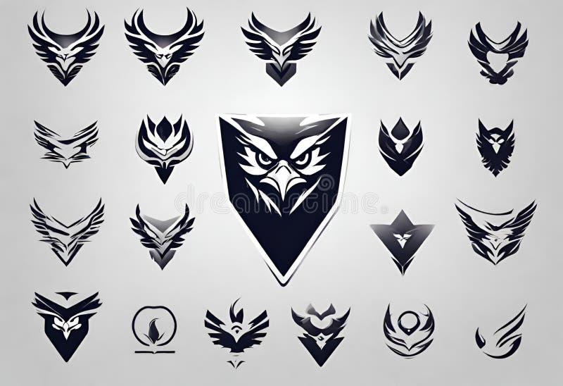 Eagle Head Eagle Logo Symbol, Logo Elegant Element for Brand, Symbols ...