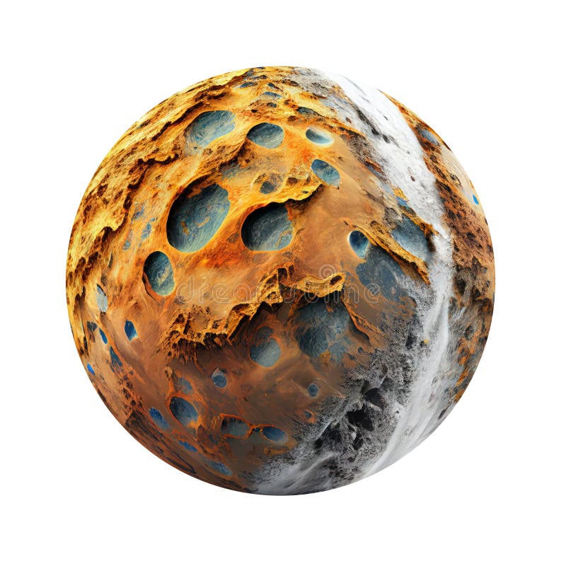 Imagery of Imaginary Planets for Your Cosmic Image. Ai Generated Stock ...