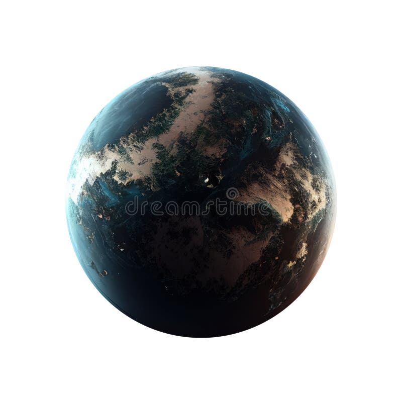 Imagery of Imaginary Planets for Your Cosmic Image. Ai Generated Stock ...