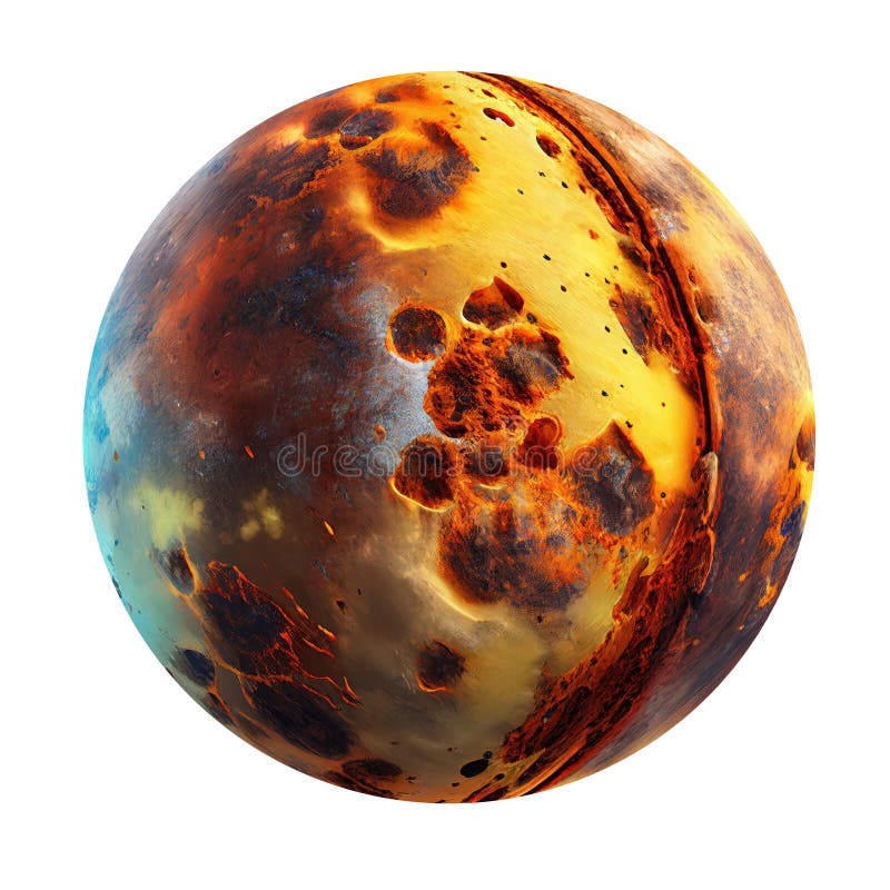 Imagery of Imaginary Planets for Your Cosmic Image. Ai Generated Stock ...