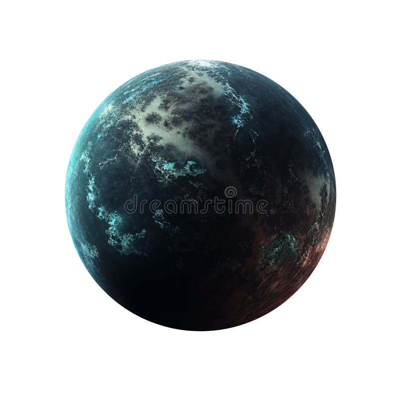 Imagery of Imaginary Planets for Your Cosmic Image. Ai Generated Stock ...