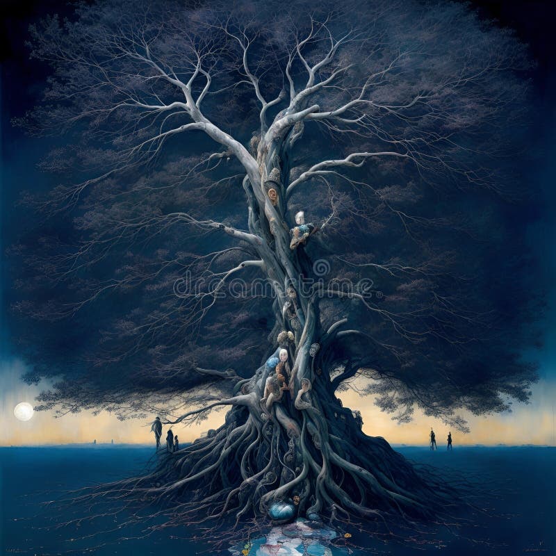 Imagery Pictures of the Tree of Life that Represents the Human Bond and ...