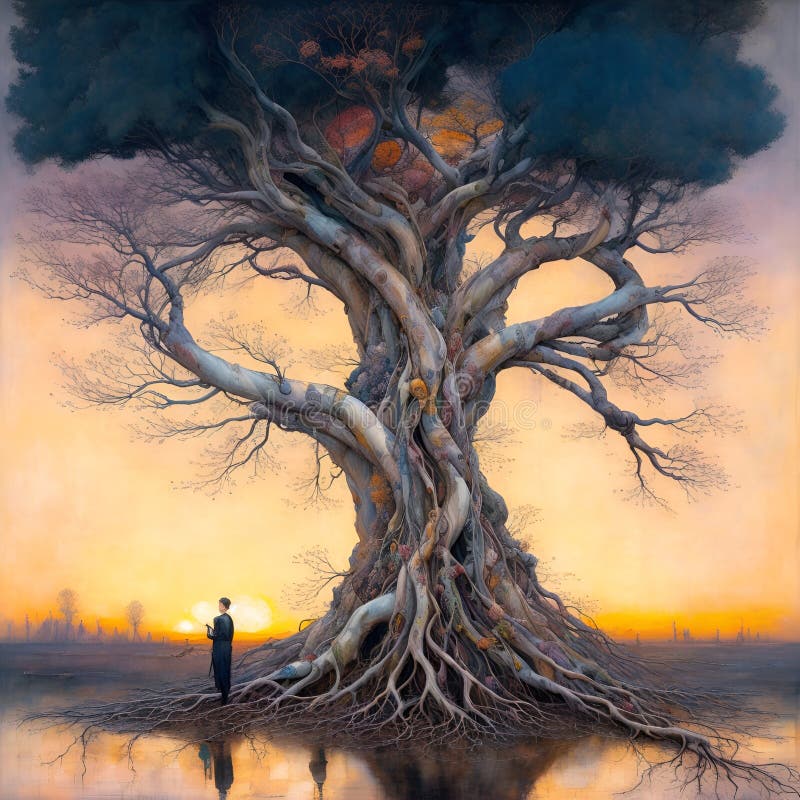 Imagery Pictures of the Tree of Life that Represents the Human Bond and ...