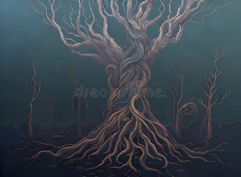 Imagery Pictures of the Tree of Life that Represents the Human Bond and ...