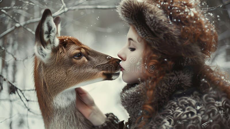 Images Capturing the Connection between People and Animals Stock ...