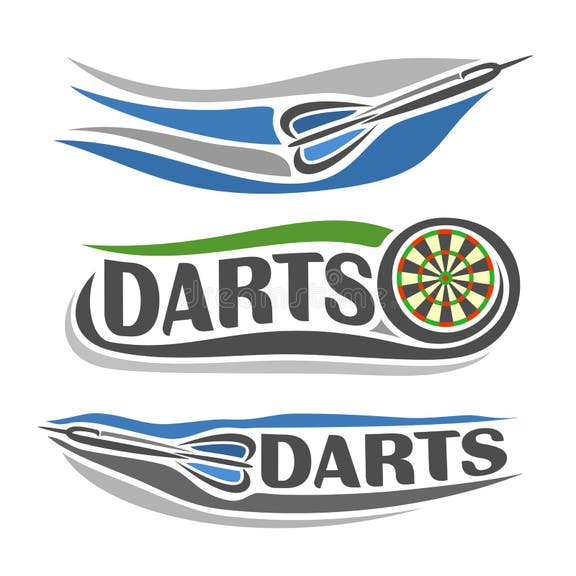 Images on the darts theme stock vector. Illustration of idea - 62062201