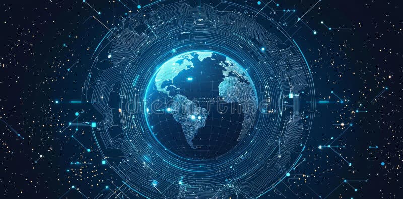 Images of Digital Technology that Connects People and Innovations in ...