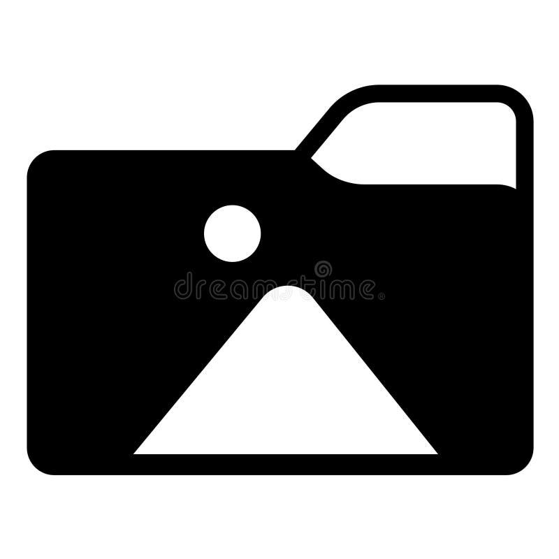 Gallery Folder stock illustration. Illustration of productivity - 357395862