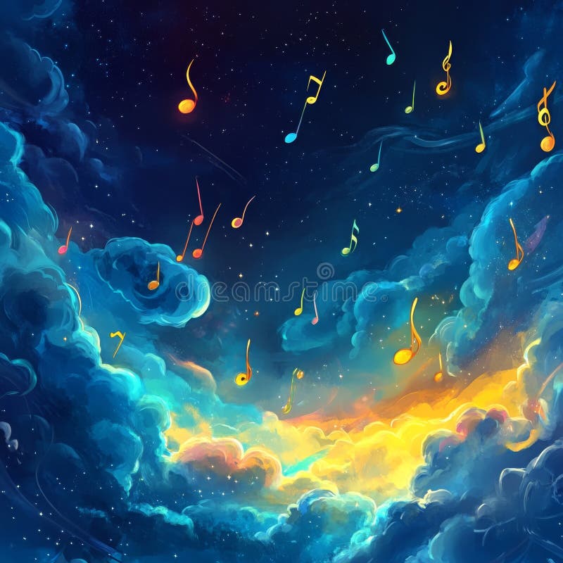 Images of a Galaxy Scene with Star and Nebula Clouds Shaped Like ...