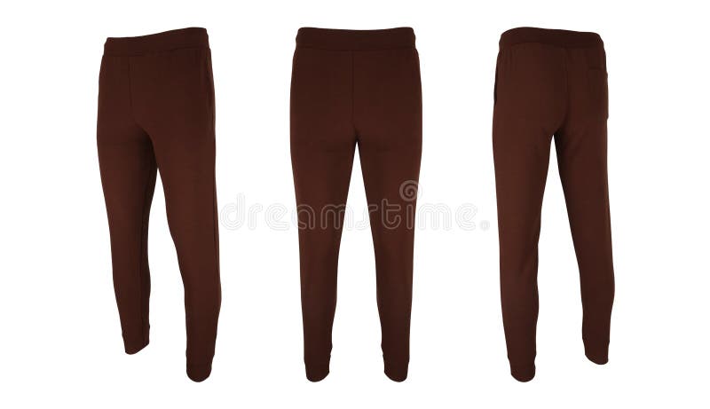 Images of a Man`s Pants in Three Angles Stock Photo - Image of white ...