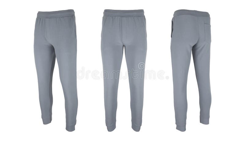 Images of a Man`s Pants in Three Angles Stock Image - Image of white ...
