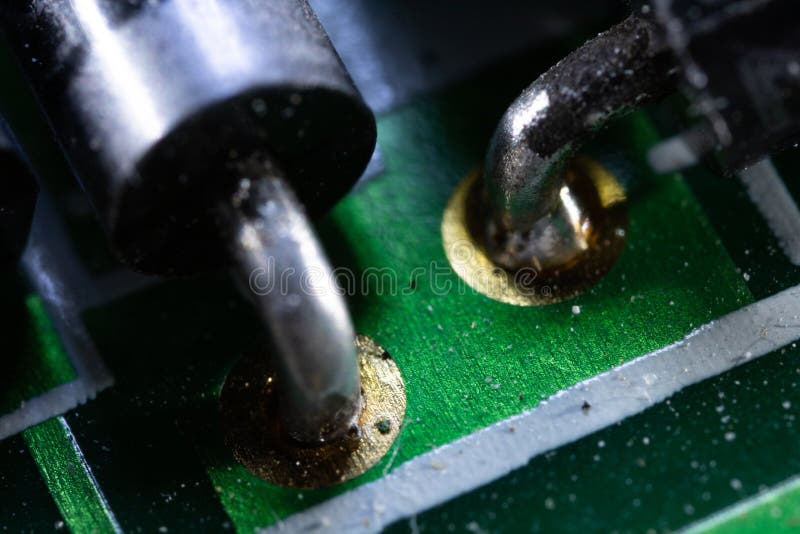 Inside of Electronic Devices Stock Photo - Image of music, microchip ...