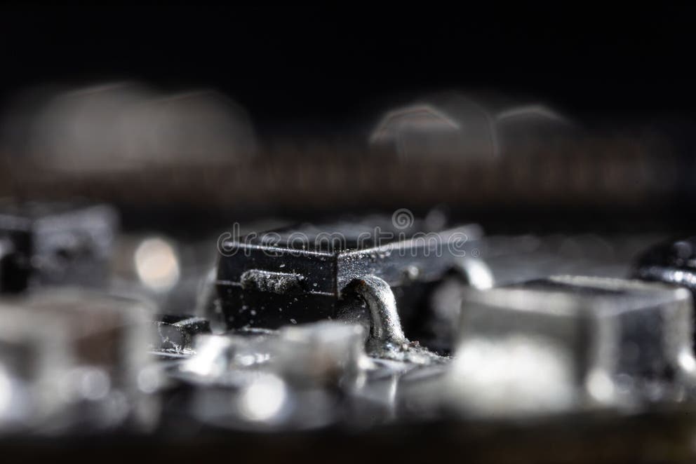 Inside of Electronic Devices Stock Photo - Image of macro, music: 232879330