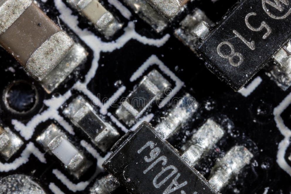 Inside of Electronic Devices Stock Photo - Image of engineering ...