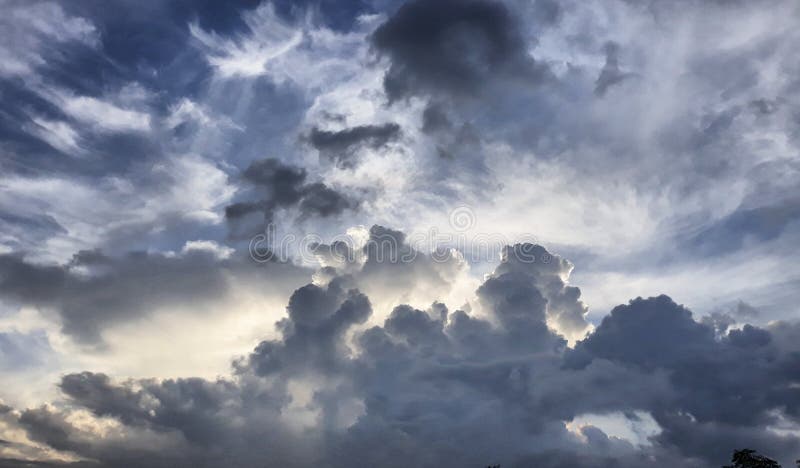 The images of some clouds stock image. Image of dusk - 254102769