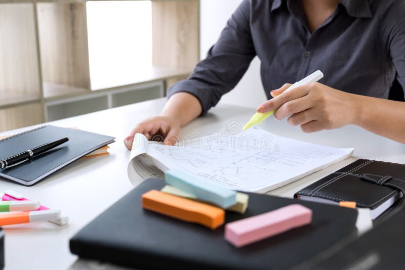 Images of Studying Student Hands Writing in Book during Lecture Stock ...