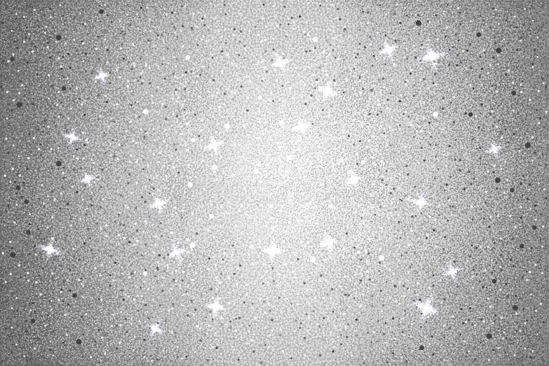 Realistic Vector Silver Background. Shiny Silver Horizontal Backdrop ...