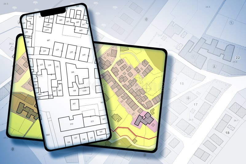IMAGINARY CADASTRAL MAP and GENERAL URBAN PLANNING DOCUMENTATION on ...