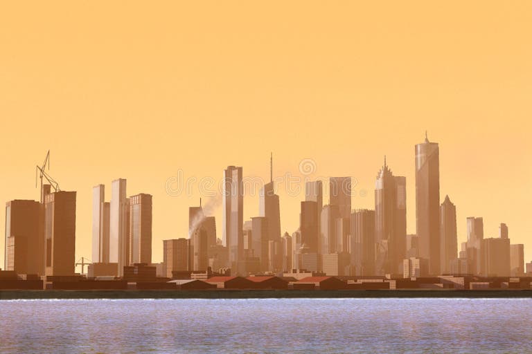 Imaginary Urban Environment Stock Illustrations – 1,323 Imaginary Urban ...