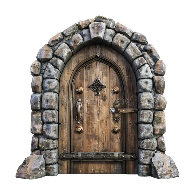 Imaginary Gate on Transparent Background - Ai Generated Stock ...