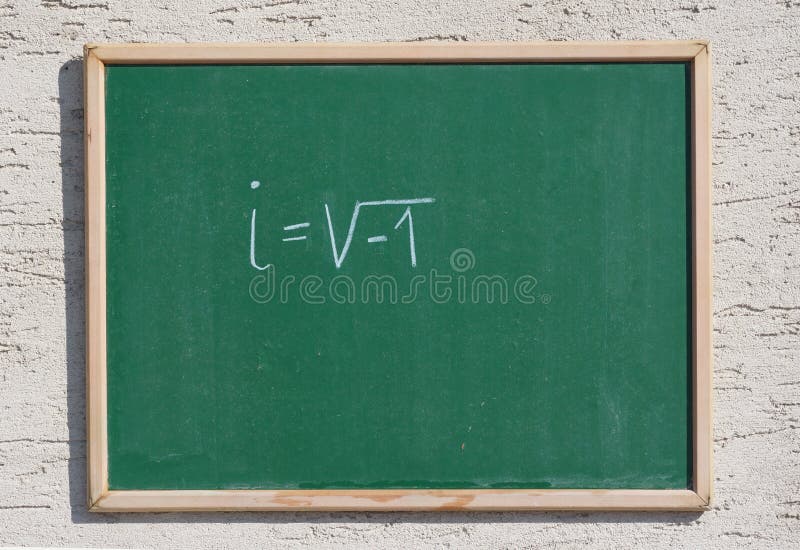 Imaginary number stock image. Image of black, imaginary - 200370295