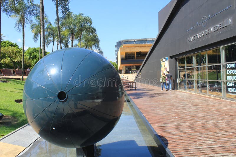 Celestial Sphere, Planetarium. Medellín, Colombia Editorial Photo ...