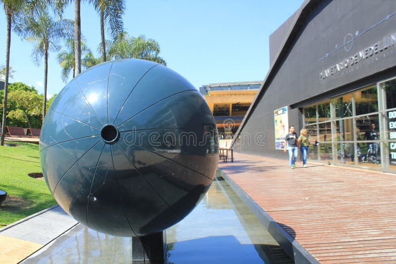 Celestial Sphere, Planetarium. Medellín, Colombia Editorial Photography ...