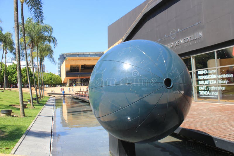 Celestial Sphere, Planetarium. Medellín, Colombia Editorial Stock Image ...