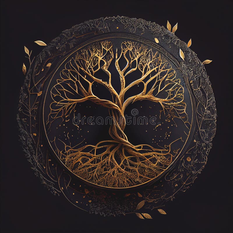 Magic Rune Tree Stock Illustrations – 139 Magic Rune Tree Stock ...