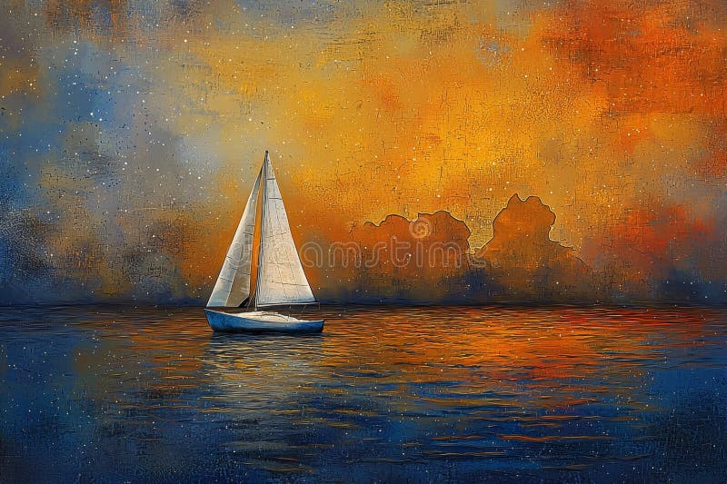 Imaginary Scene of Peter Pan Flying through Time, Acrylic Art ... Imaginary Scene of Peter Pan Flying through Time, Acrylic Art ...
