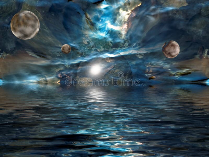 An imaginary world stock illustration. Illustration of pattern - 4500637