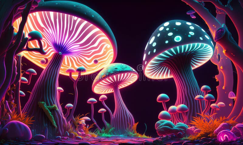 Imaginary World, AI Generated Stock Illustration - Illustration of ...