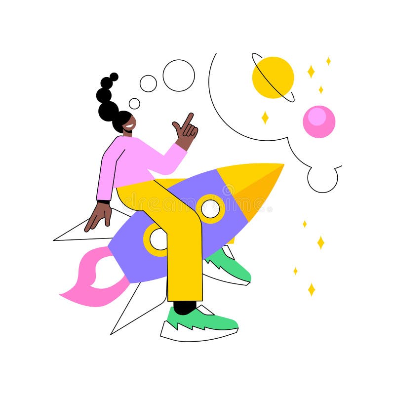 Imagination Abstract Concept Vector Illustration. Stock Vector ...