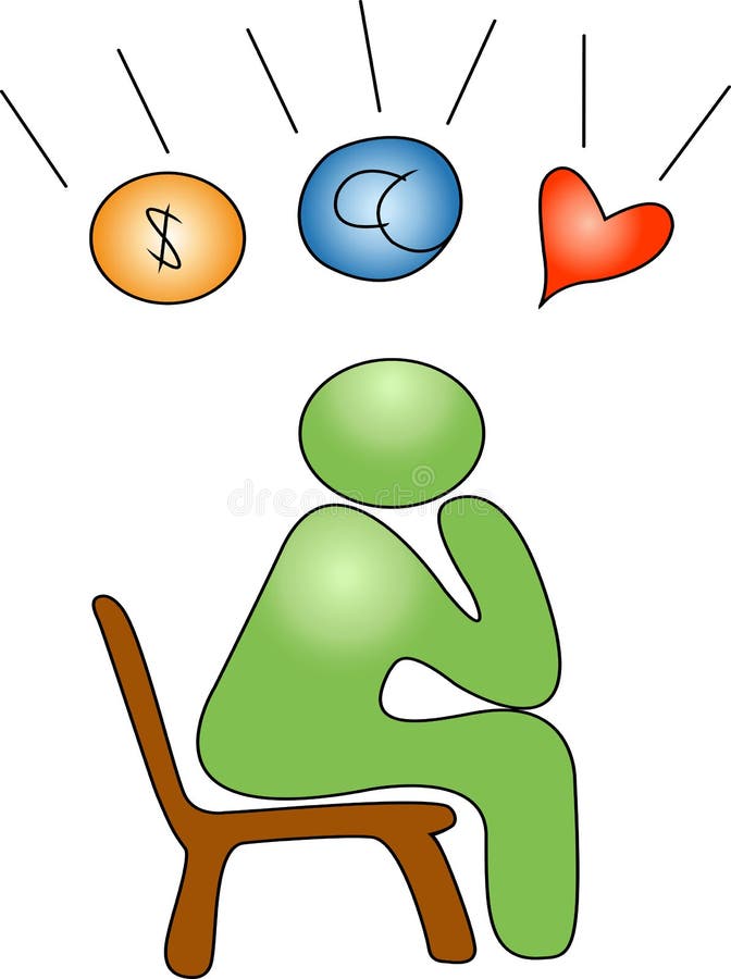 Imagination Cartoon Thinking Stock Vector - Illustration of concept ...