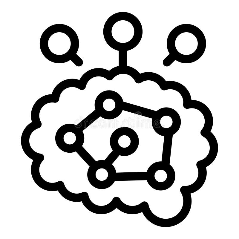 Imagination Exercise Icon Outline Vector. Strategy Discussion Stock ...