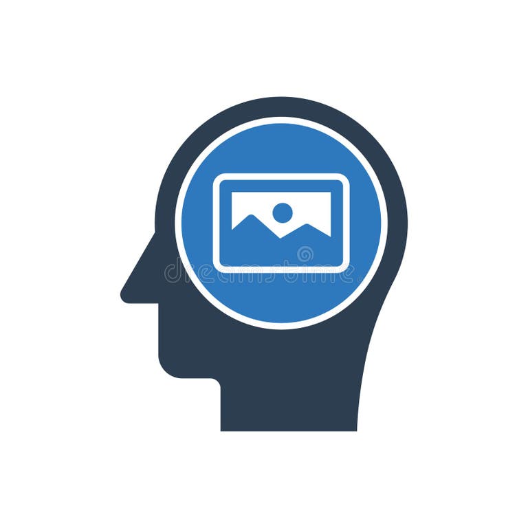 Imagination Icon stock illustration. Illustration of knowledge - 376041649