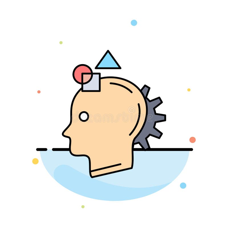 Imagination, Imaginative, Imagine, Idea, Process Flat Color Icon Vector ...