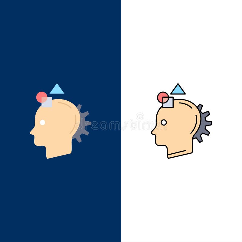 Imagination, Imaginative, Imagine, Idea, Process Flat Color Icon Vector ...