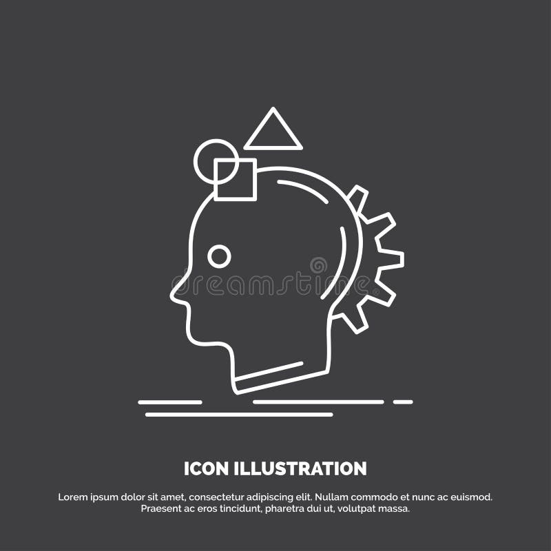 Imagination, Imaginative, Imagine, Idea, Process Icon. Line Vector ...