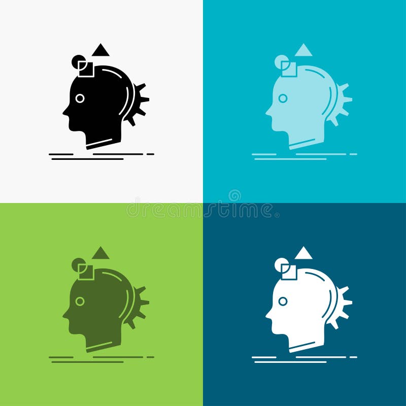 Imagination, Imaginative, Imagine, Idea, Process Icon Over Various ...