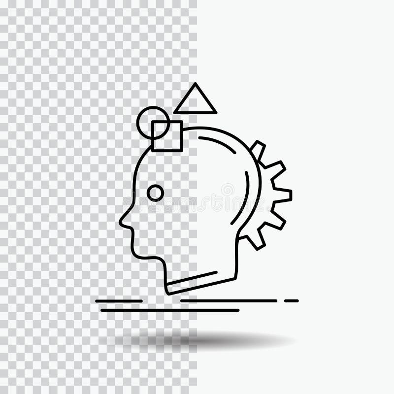 Imagination, Imaginative, Imagine, Idea, Process Line Icon on ...
