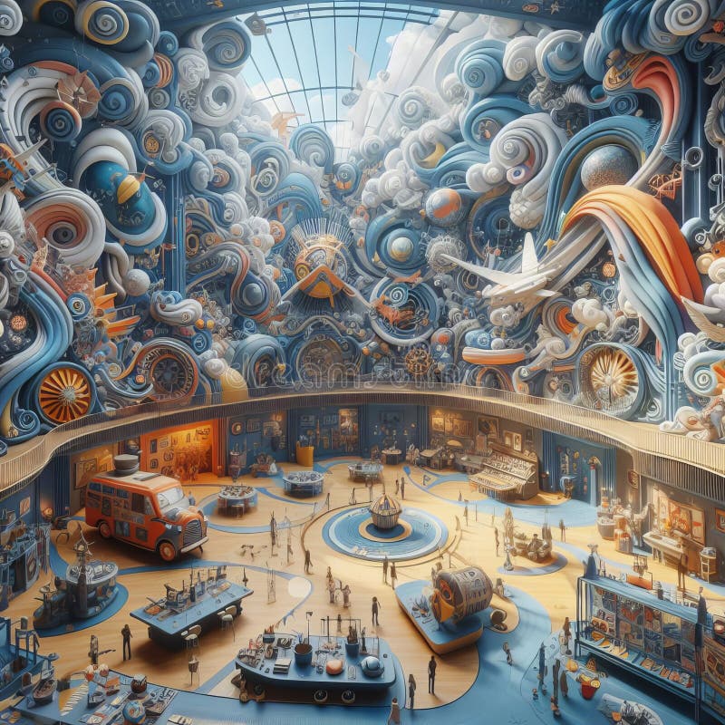 123 61. Imagination Museum - a Museum that Celebrattio Stock Image ...