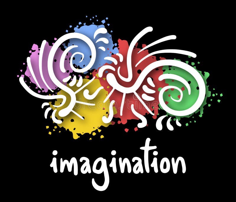 Imagination symbol stock vector. Illustration of icon - 48915756