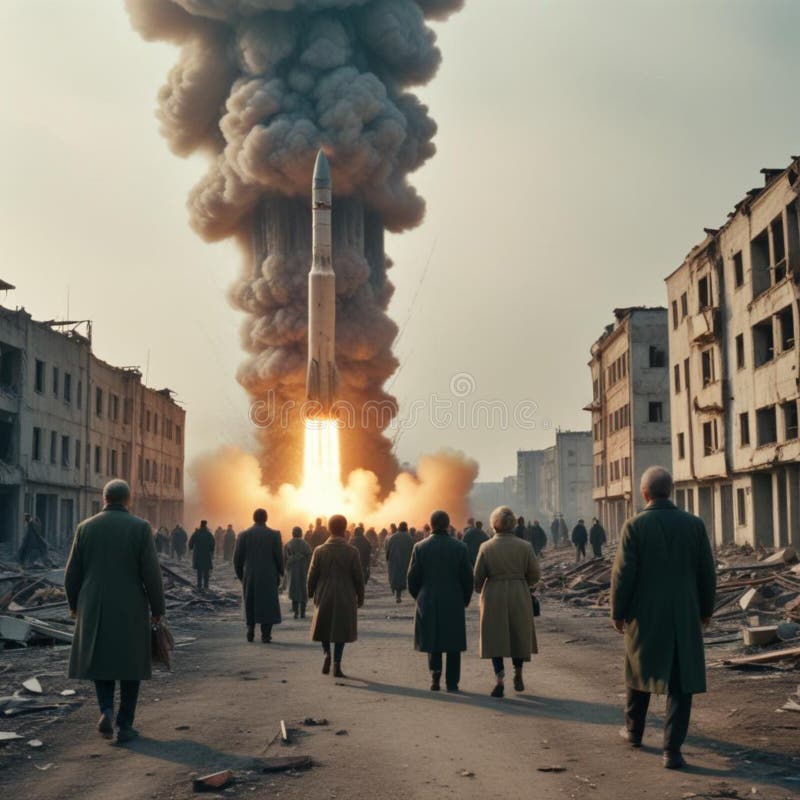 Imagination of Thinking of Using Missiles To Destroy Each Other and the ...